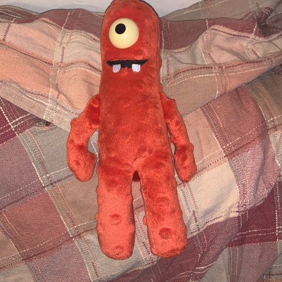Ty | Toys | Ty Beanie Baby Muno Nick Jr Yo Gabba Gabba 95 Inch | Poshmark